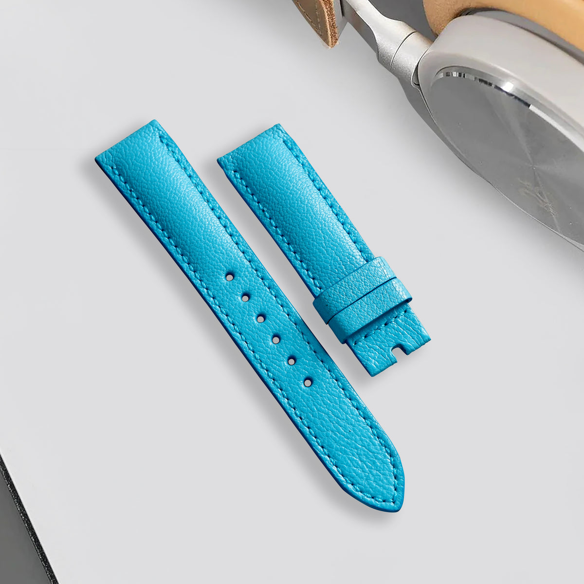 Tudor Blackbay GMT Straps - Chevre Iris Blue – Strapfreak